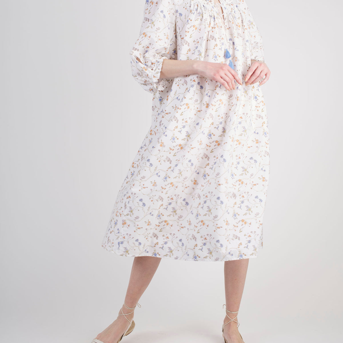 Eva Chintz Dress - Lavender Ginger – Thierry Colson